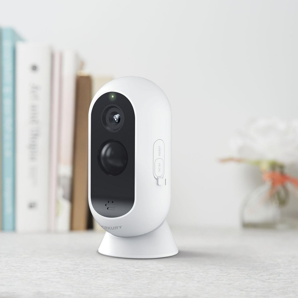 Merkury Innovations Smart Wi-Fi Wire-Free Camera (MIC-CW039-199W) - [LN ...