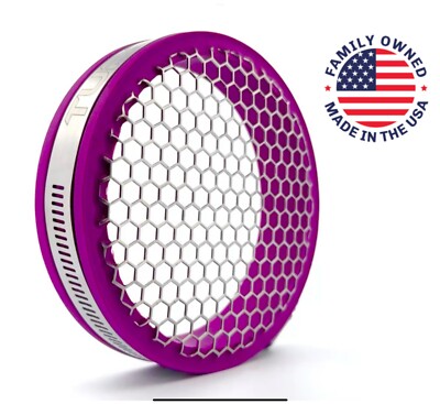 NEW Design**4X STRONGER / 4" Turbo-Guard Ultra Neon Purple Filter T3 T4 ...