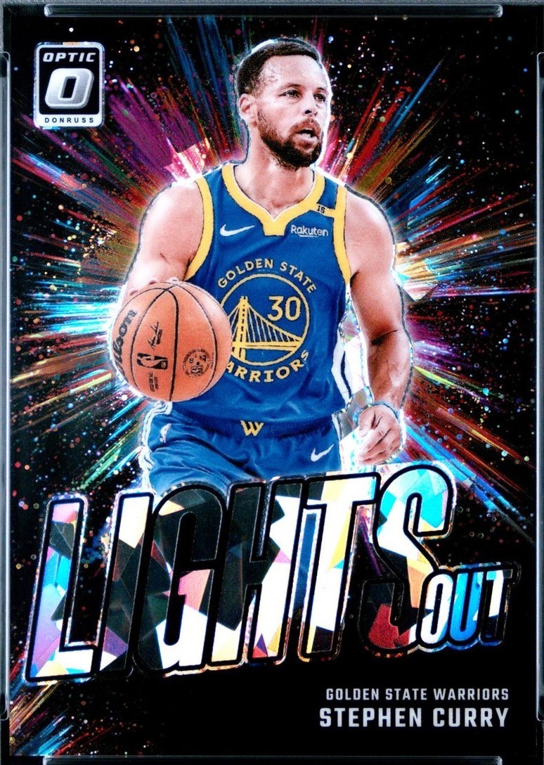 2024-25 Panini Donruss Optic - Lights Out Stephen Curry #7 Cracked Ice ...