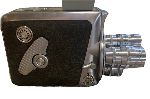 KEYSTONE K-38 Camera Vintage 8MM Great Shape 3 Lens includes case | eBay