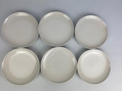 Franciscan Whitestone Ware Cloud Nine 6” Dessert Plates Mid Century ...
