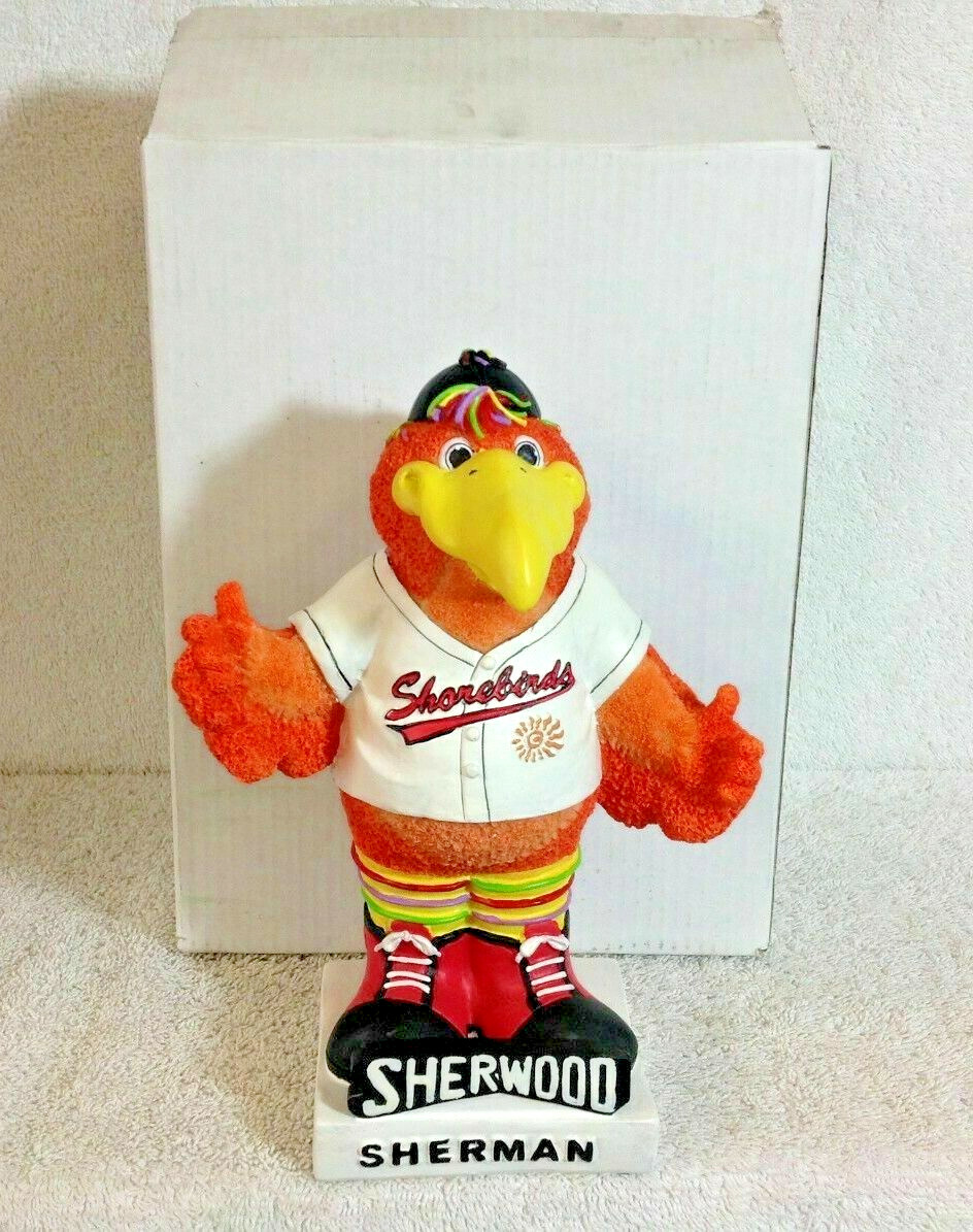 Sherman 2009 Mascot Delmarva Shorebirds BANK STATUE FIGURE ~NOT a ...