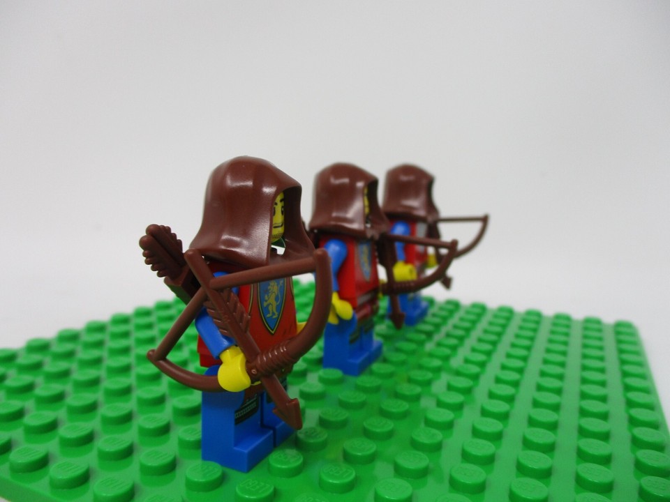 LEGO BAM Minifigures Medieval Castle Lion Knight Archers | eBay