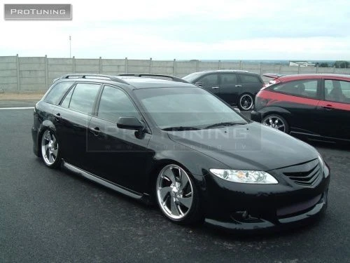 Stanced Mazda 6 Wagon