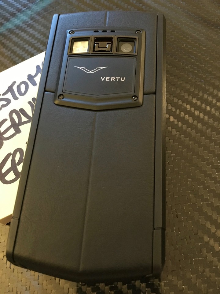 VERTU Android Ti DIAMONDS Black PVD 64GB Global GSM luxury phone MSRP ...