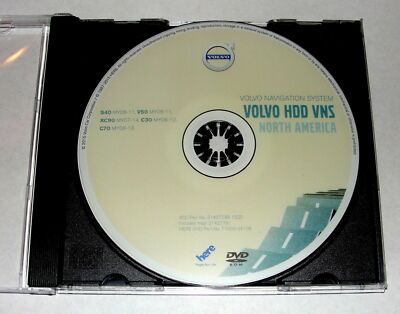 Volvo VNS HDD 2015 - 2016 Navigation Map Update DVD (MMM+) North ...