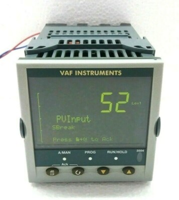 VAF INSTRUMENTS EUROTHERM 3504 PROCESS CONTROLLER | eBay
