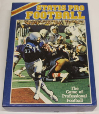 Statis Pro Football 1981, 2nd Edition Board Game with 1981 Player Cards ...