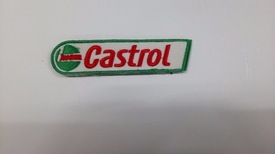 "CASTROL" CUCISIVO, PATCH, TOPPA RICAMATA, DIMENSIONI 2.5X10cm | eBay