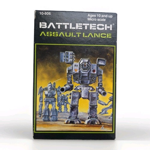 Ral Partha Battletech Assault Lance Miniatures set #10-806 | eBay