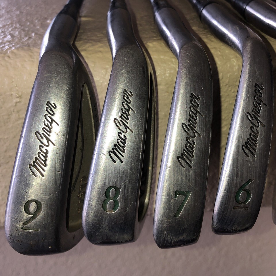 MacGregor Oversize VIP CB95 Set Irons 3-9 RH Graphite S FLEX Shafts ...