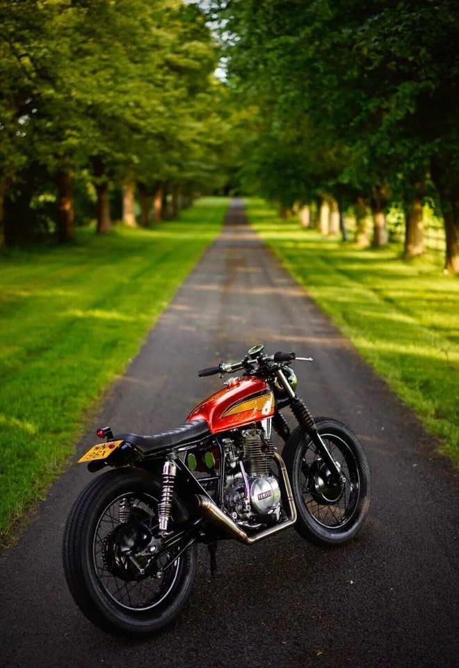 Yamaha XS400 Flat tracker / Brat Style custom excellent condition | eBay UK