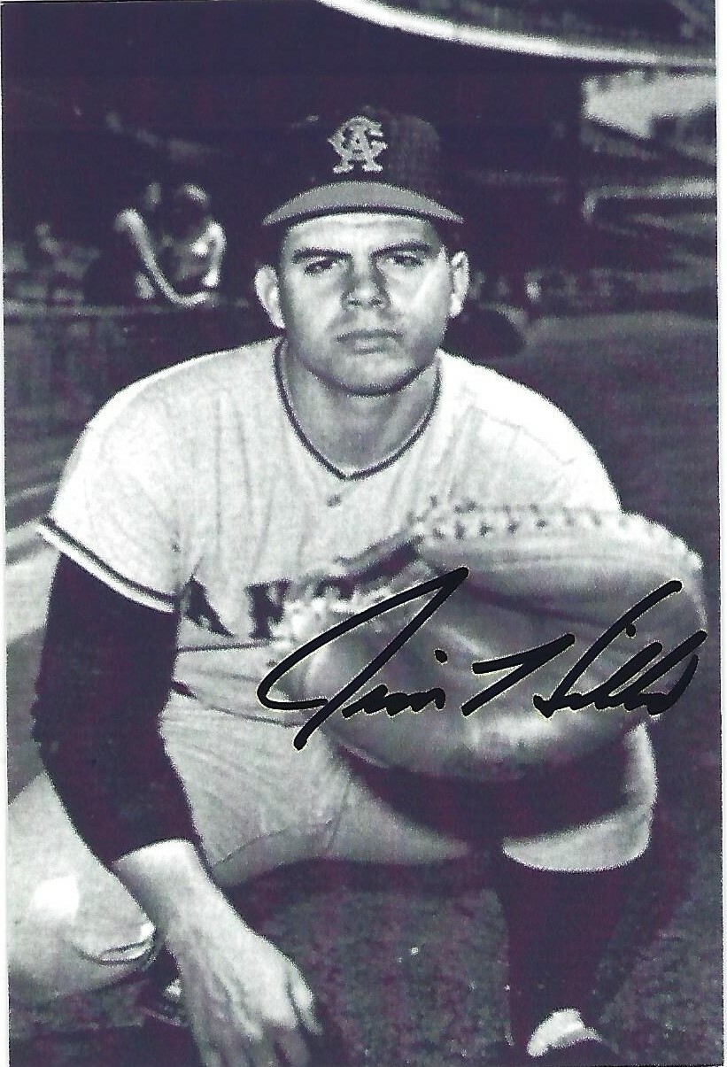 Autographed/Signed 4x6 Postcard-Jim Hibbs California Angels | eBay