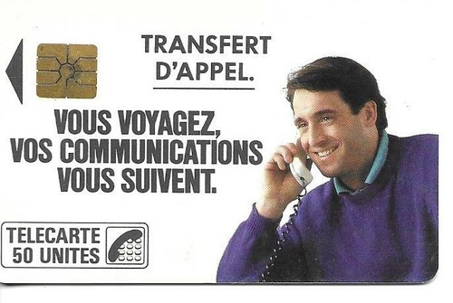 RARE / CARTE TELEPHONIQUE - TRANSFERT D' APPEL FRANCE TEL PHONECARD ...