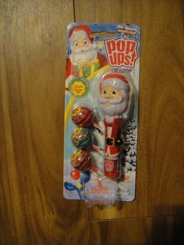 New, Disney SANTA CLAUS Pop Ups! Lollipop Filled with Chupa Chups by ...