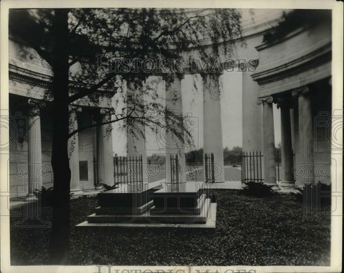 1931 Press Photo Interior of beautiful Harding Memorial Tomb, Marion ...