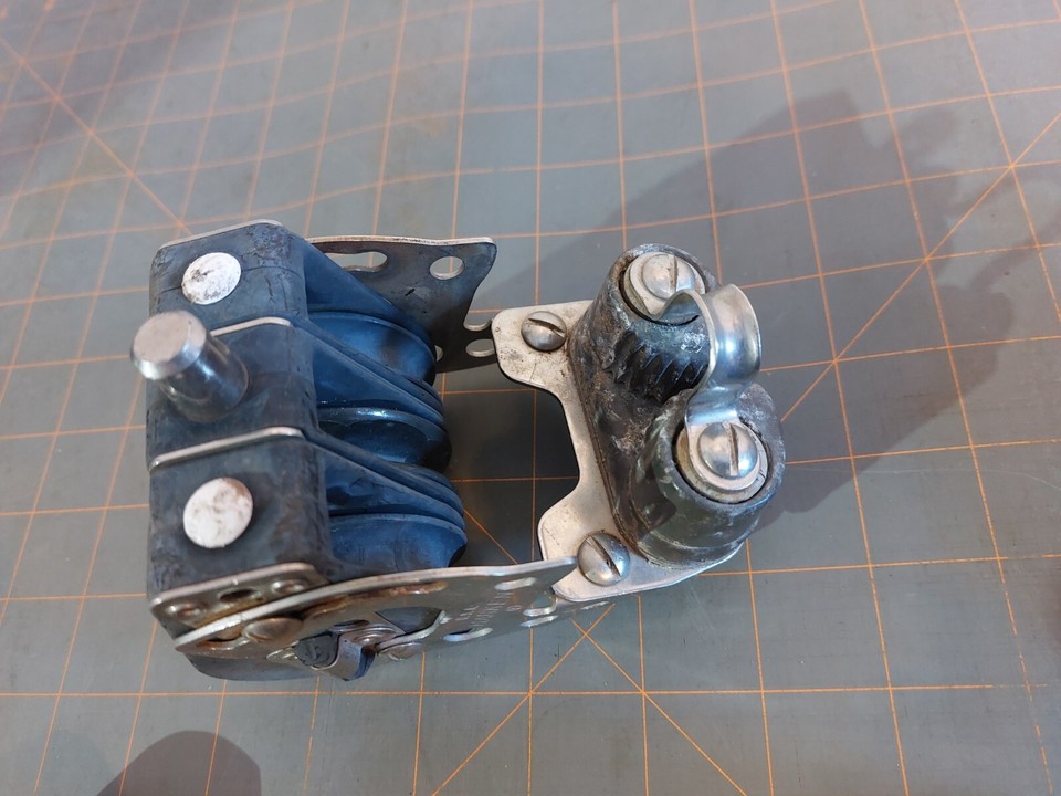 Large Lot Sailing Hardware Harken Seaway Blocks Double Triple Pulleys ...