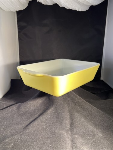 Vintage Pyrex Yellow Casserole 0503 Baking Dish 1 1/2 Qt Ovenware Made ...