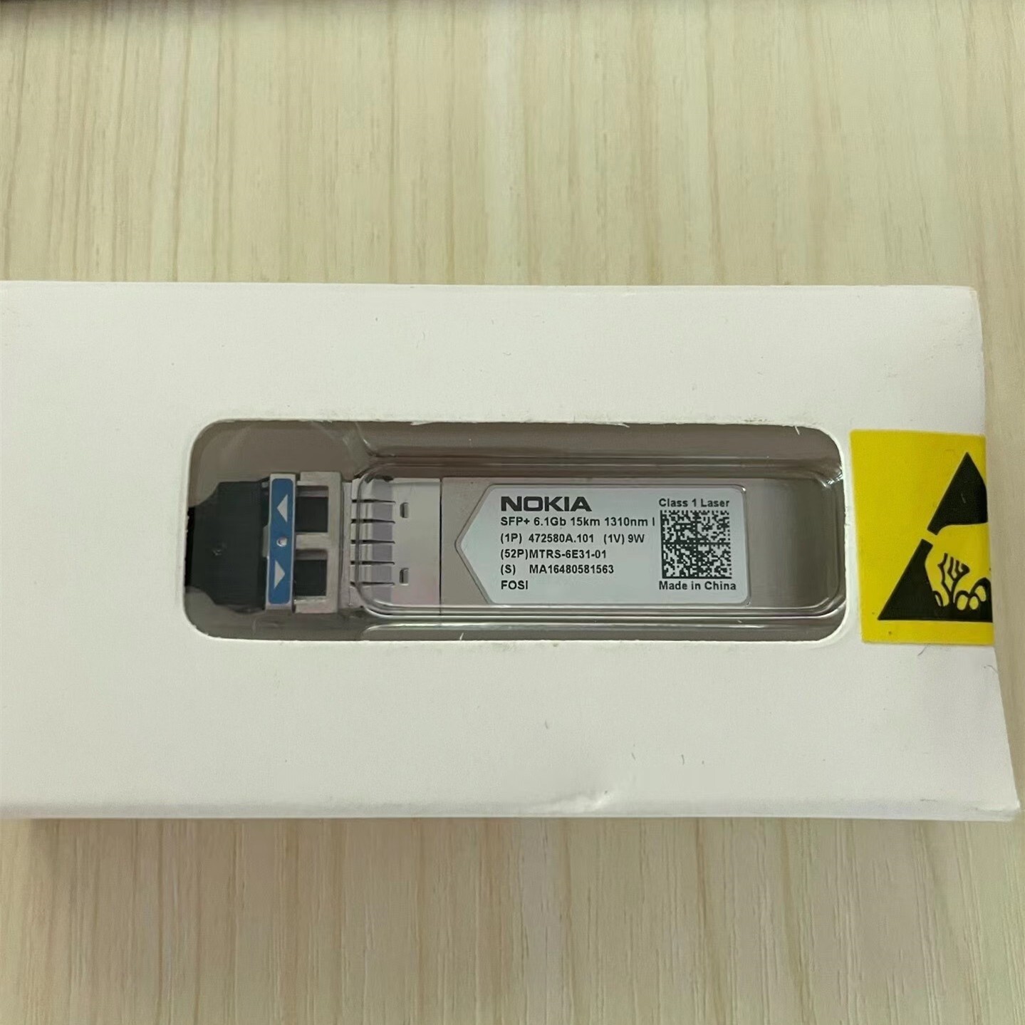 NOKIA FOSI SFP+ 6.1Gb 15KM 1310nm 472580A.101 MTRS-6E31-01 | eBay