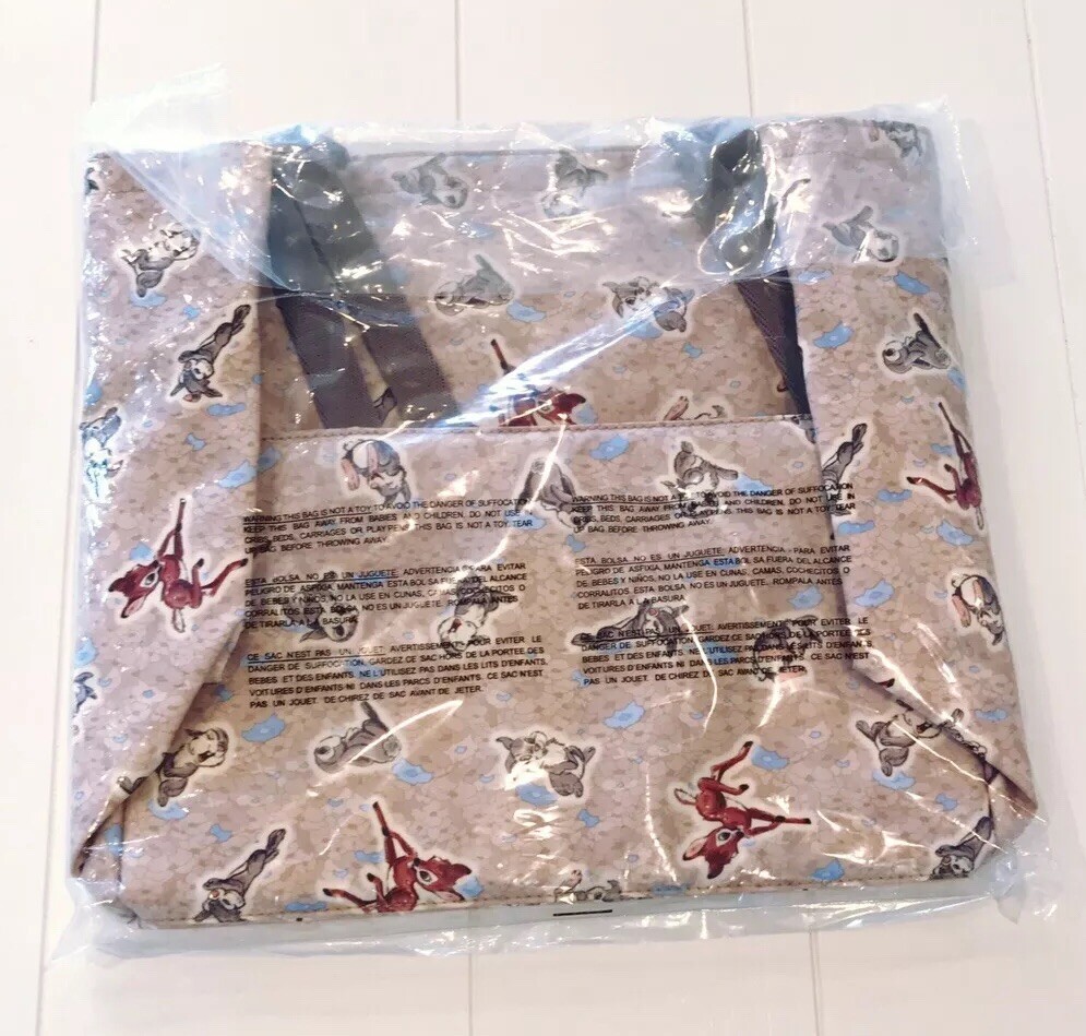LESPORTSAC Disney Bambi and Thumper Everygirl Tote Handbag NWT | eBay