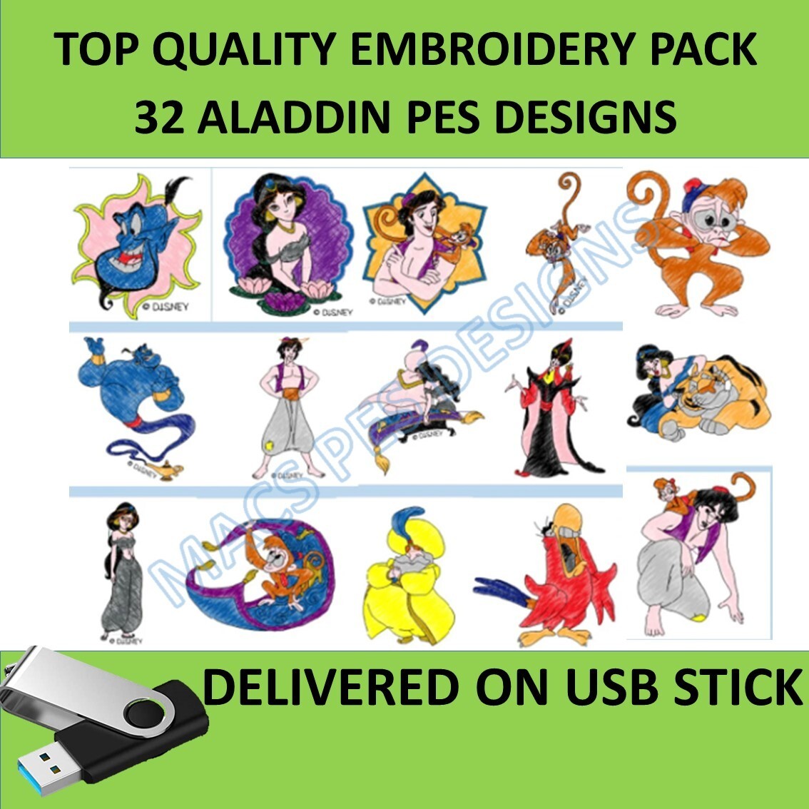 Disney Aladdin Templates Behind The Design: Disney's Aladdin