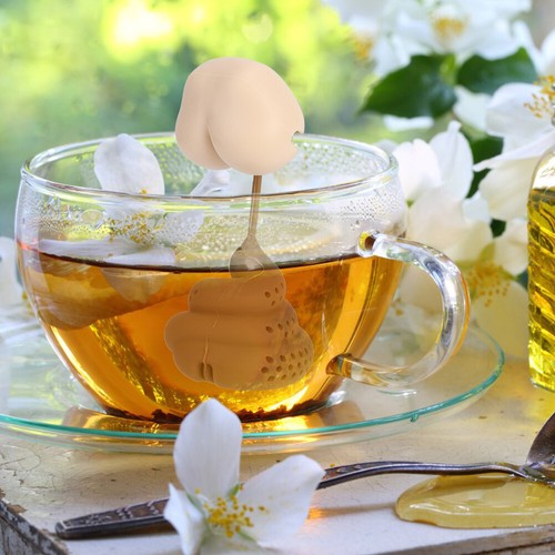 Funny Tea Strainer Innovative Shape Silicone Tea Infuser Filter Home ...