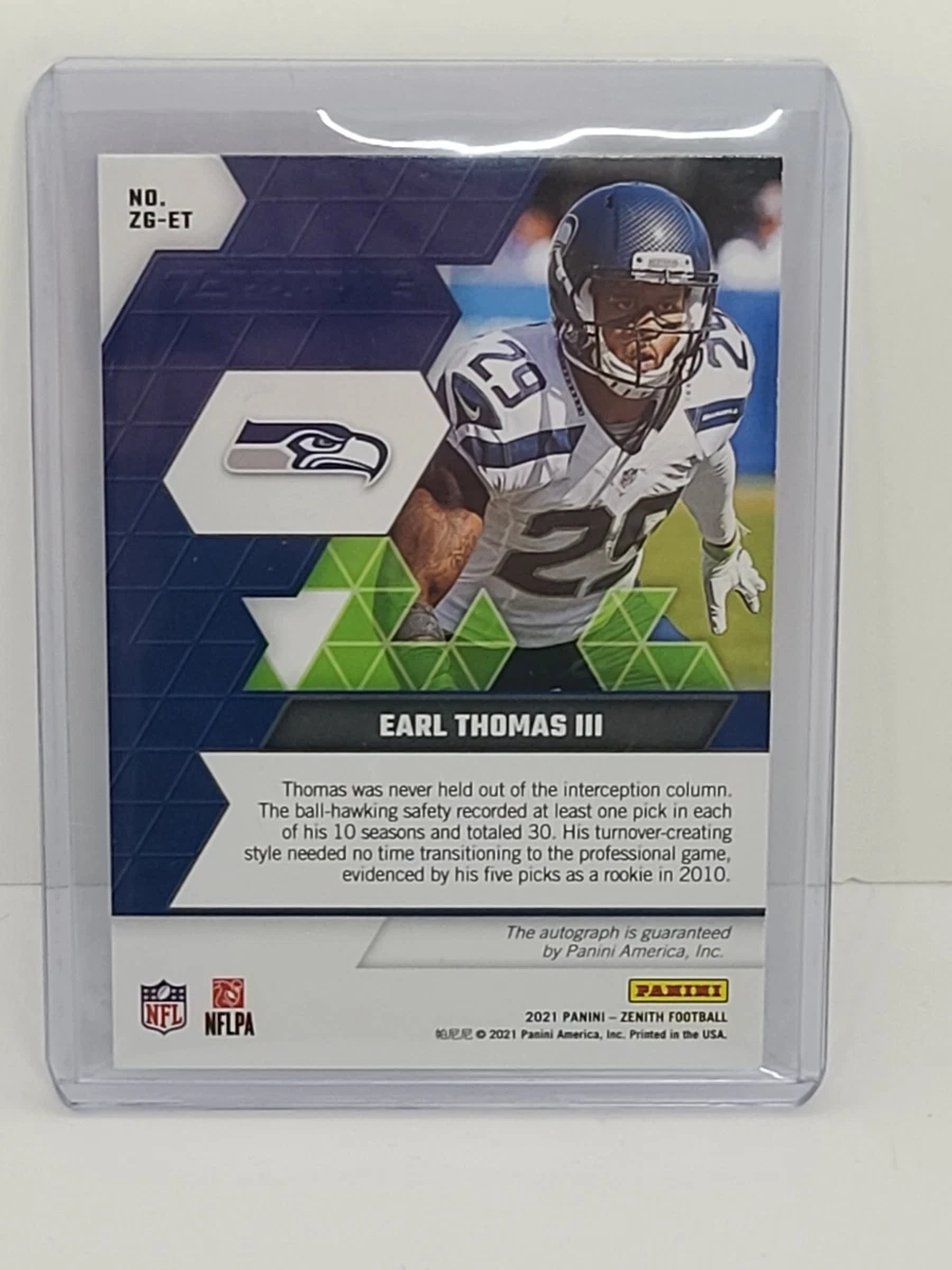 Earl Thomas Seahawks Interception