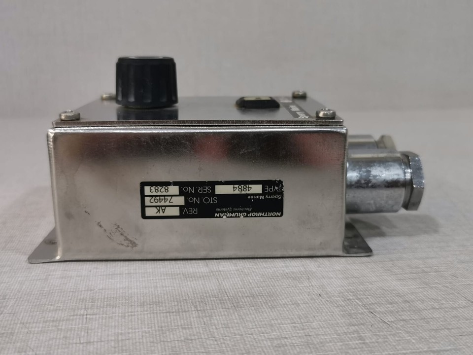 Sperry Marine 4884 / 0735-04 Terminal Box Northrop Grumman Gyro ...