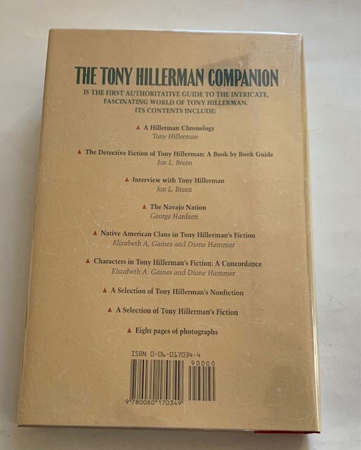 THE TONY HILLERMAN COMPANION - 1ST. ED. SIGNED BY TONY HILLERMAN | eBay