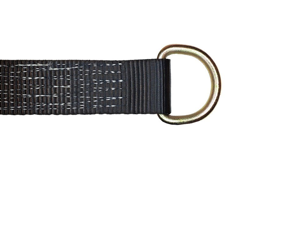 12 Pack 2" x 10' Lasso Strap w/D Ring Auto Tie Down Wheel Lift Tow ...
