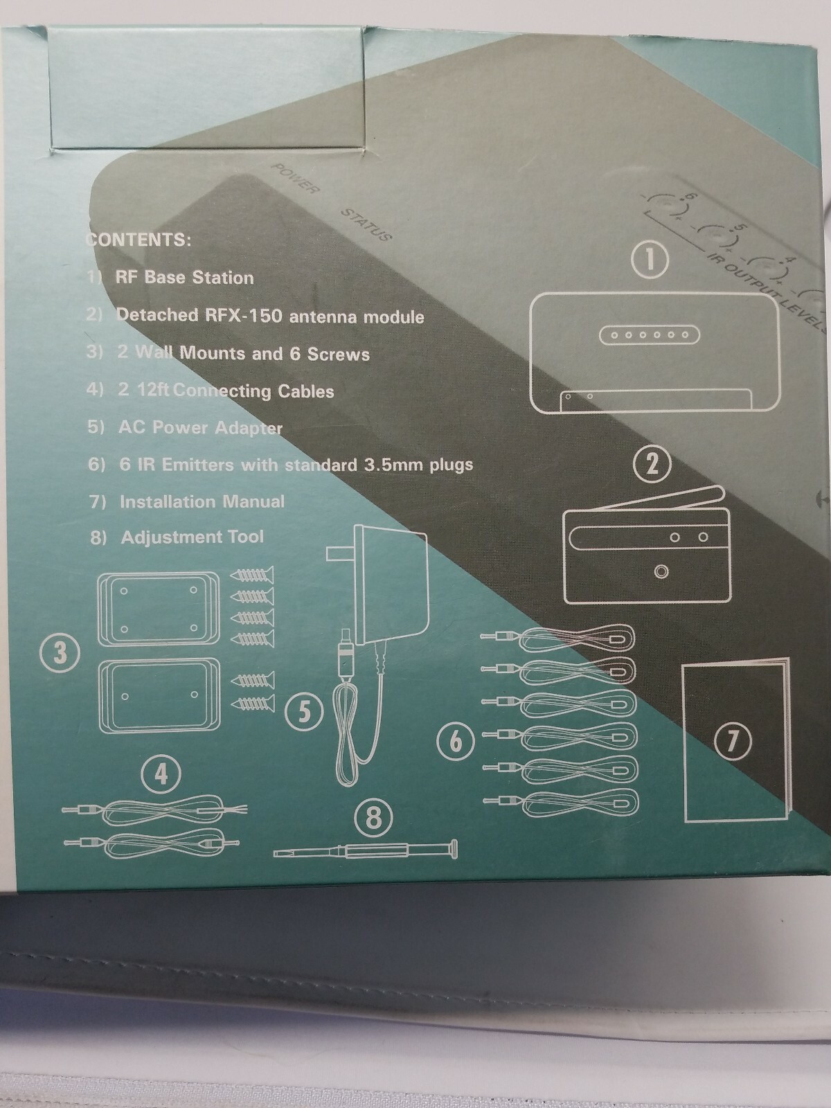 Universal Remote Control MRF-300 w/ RFX-150 Antenna Module, Power, More ...