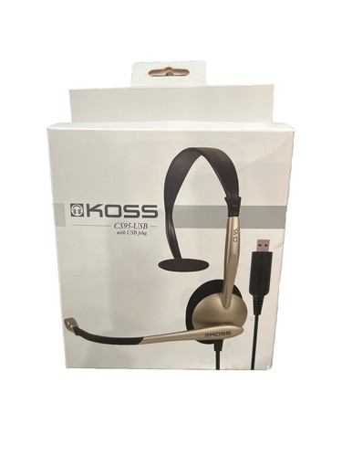 Koss Cs95 Usb On-ear Communication Headset- USED 21299184066| eBay