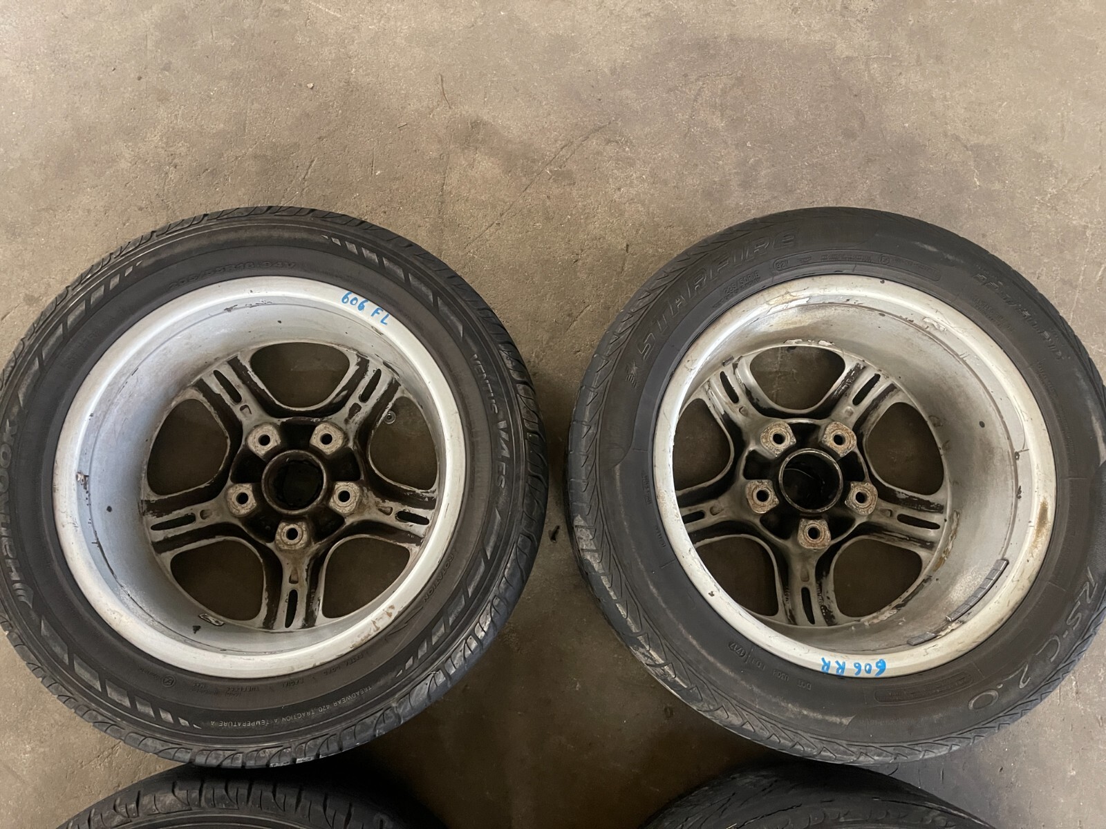 1997-2004 PORSCHE BOXSTER 986 RIMS WHEELS WITH TIRES WHEEL SET OEM ...