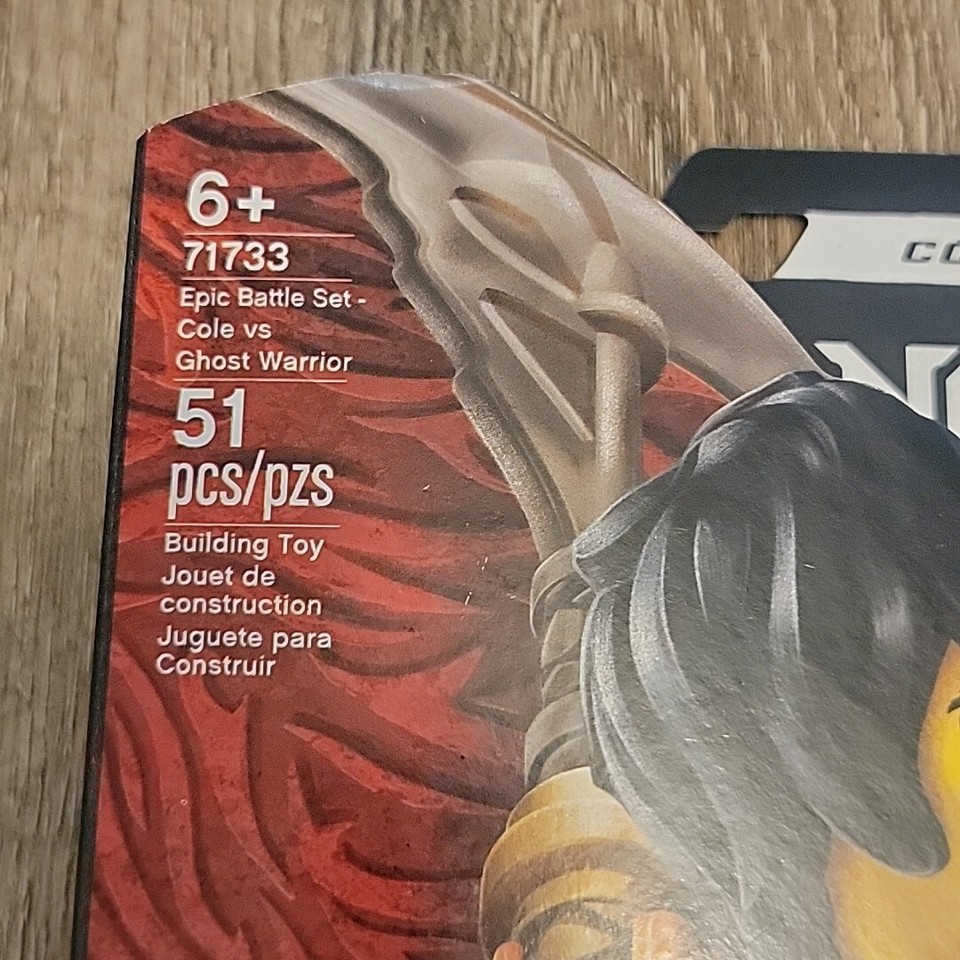 LEGO Ninjago Legacy 71733 Epic Battle Set Cole vs Ghost Warrior New ...