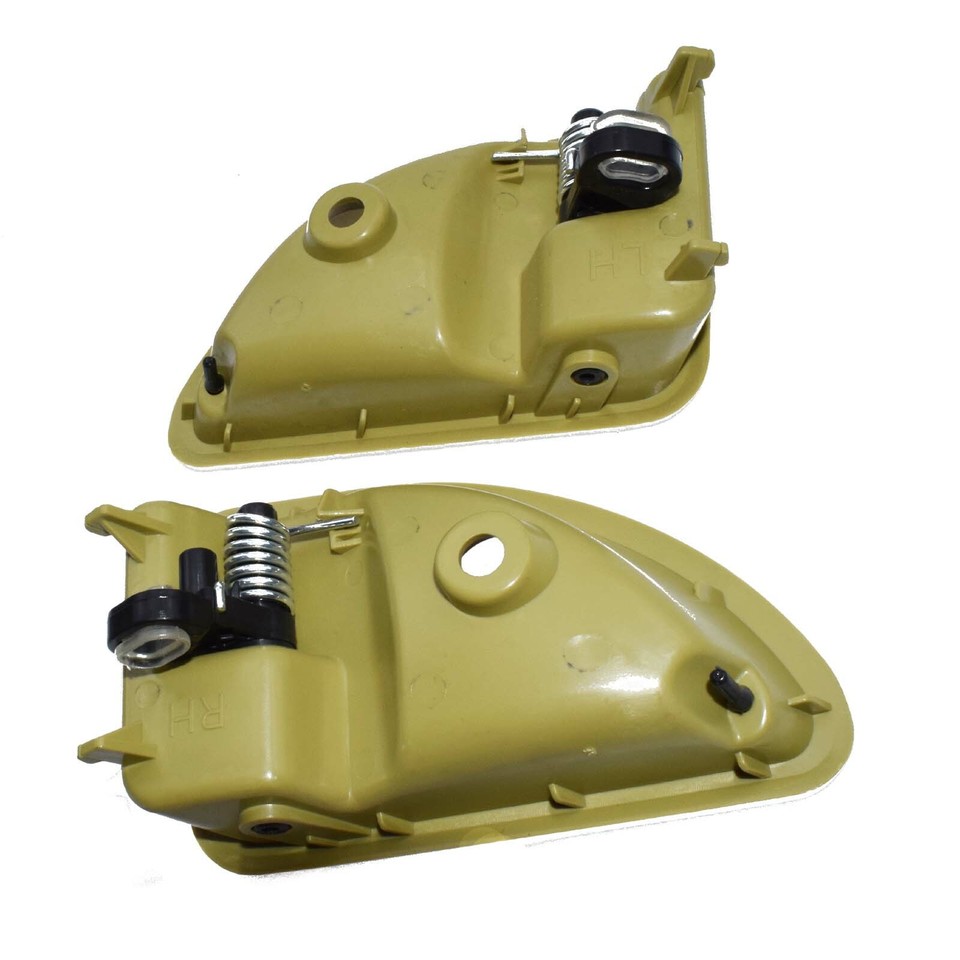 2PCS Inside Left & Right Door Handle Green For Renault KANGOO Twingo ...