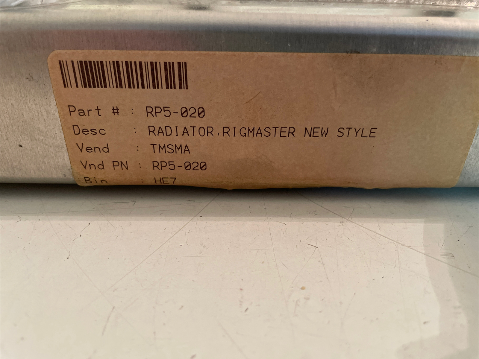 RIGMASTER AP UNIT RADIATOR RP5-020 NEW OEM | eBay