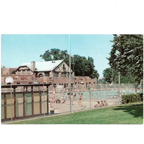Youths Enjoy Moline Swimming Pool - Riverside Park - Illinois ...