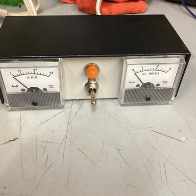 AC Voltage & AC Amperes Tester Shurite Model 8508 & 8406 Used Tested ...