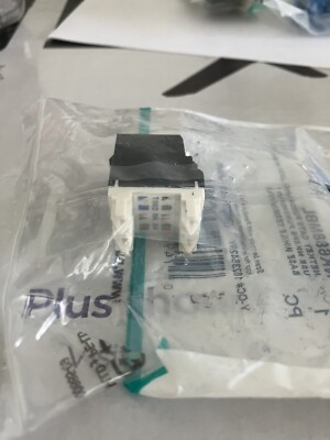 NEW Panduit Netkey NK688MYL CAT 6 Punchdown Jack Module (2 Black, 1 ...