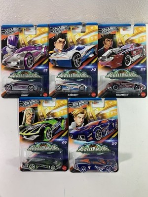 🔥 2025 HOT WHEELS SILVER SERIES ACCELERACERS COMPLETE SET OF 5 - FAST ...