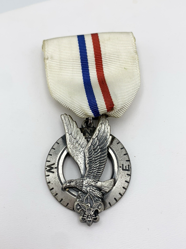 Vintage 1950-1960s BSA Boy Scouts Sterling Type II Explorer Award Metal ...