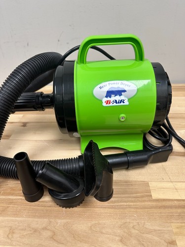 Bear Power Pro Grade Pet Blow Dryer Dog B-Air Model BPD-1 Grooming 2 ...
