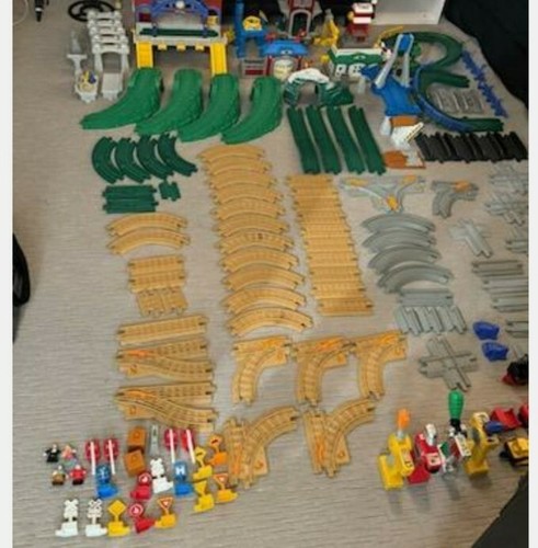 Fisher Price GeoTrax Huge Lot Train Remote Sets 183 Pieces Geo-Trax | eBay