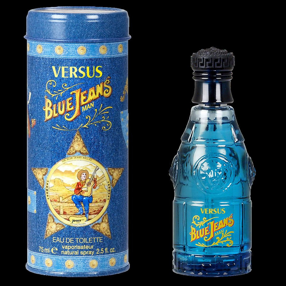 Blue Jeans Cologne by Versus Gianni Versace 2.5 oz 75 ml EDT Spray for ...