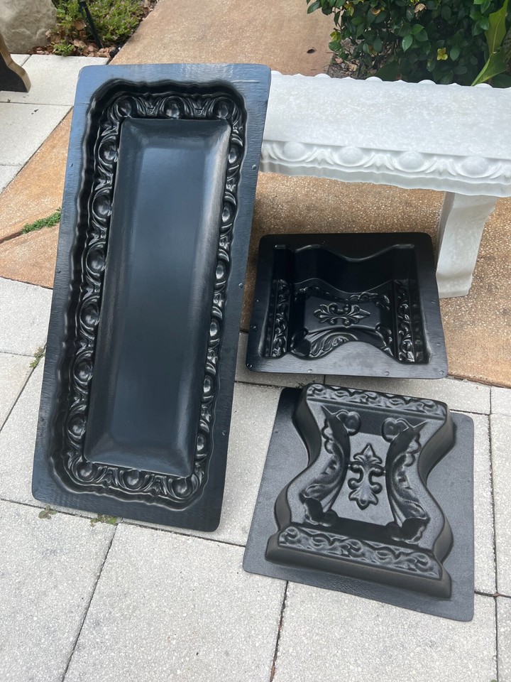 Royal Concrete Bench Mold Set | eBay UK