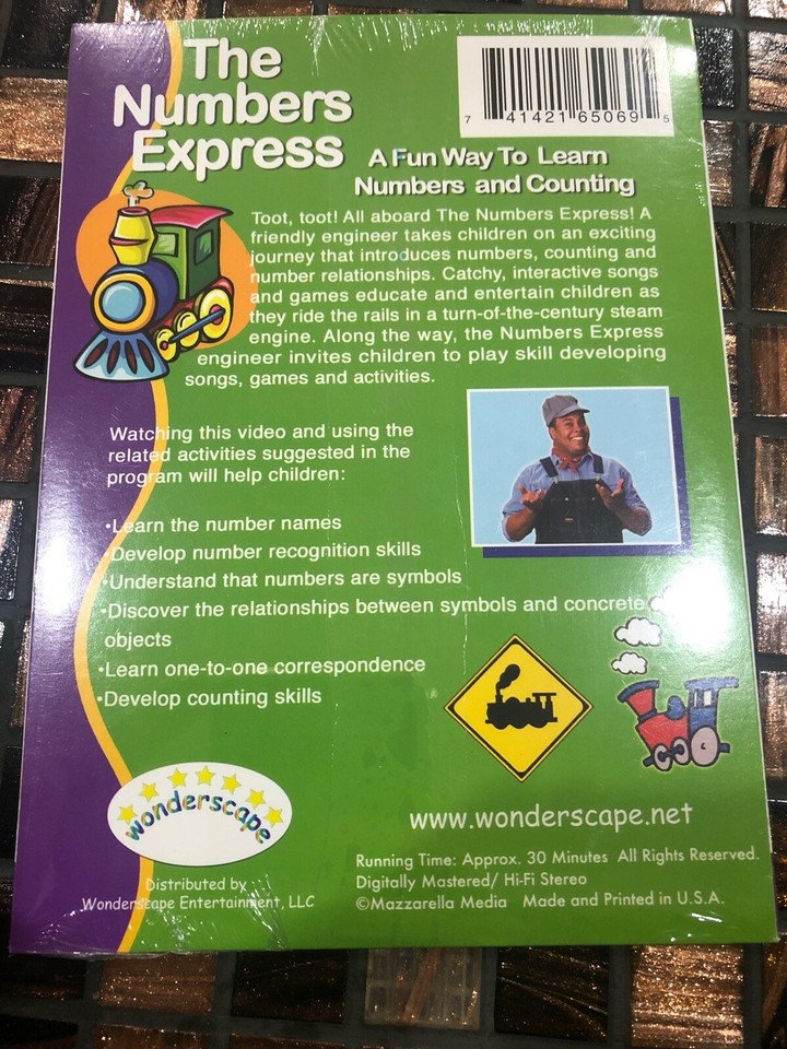 The Numbers Express: A Fun Way To Learn DVD | eBay