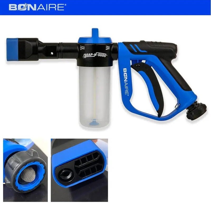 Bonaire Soap N Suds Foaming Wash Gun Sprayer Deep Cleaning Car Wash ...