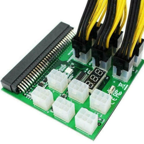 6pin Breakout Board Mining LED Display Replacement For HP PSU GPU ...