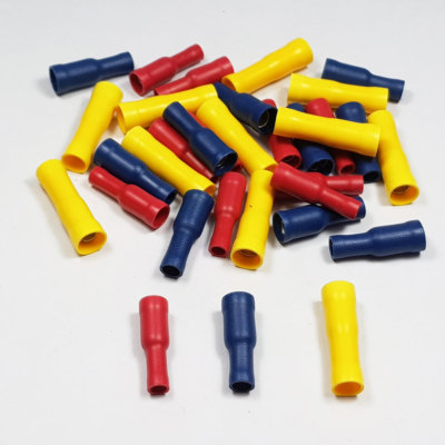 Fully Insulated Female For Bullet Receptacle Terminal Connector ...