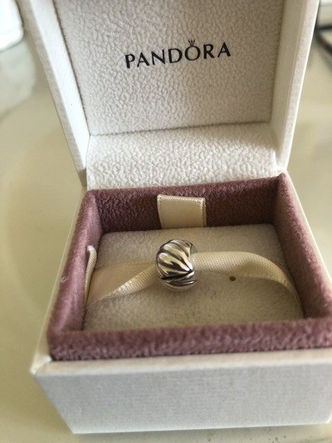 PANDORA Sterling Silver Feathered Clip Charm 791752 for sale online | eBay